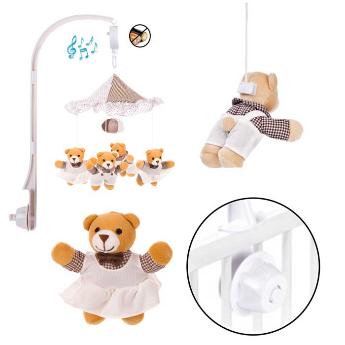 TED Mobile musical manuel avec peluches Oursons - Cdiscount ...